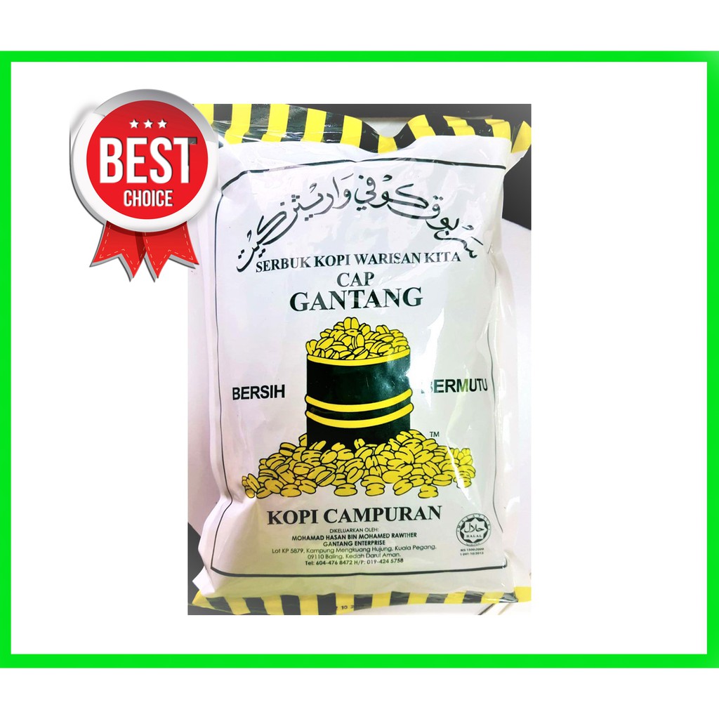 Serbuk Kopi Kedah Halus Cap Gantang Halus Warisan Asli Sedap Istimewa ...