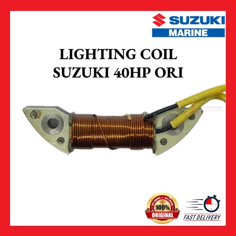 SUZUKI ORIGINAL LIGHTNING COIL 40HP 2-STROKE OUTBOARD - GLR MARINE ...