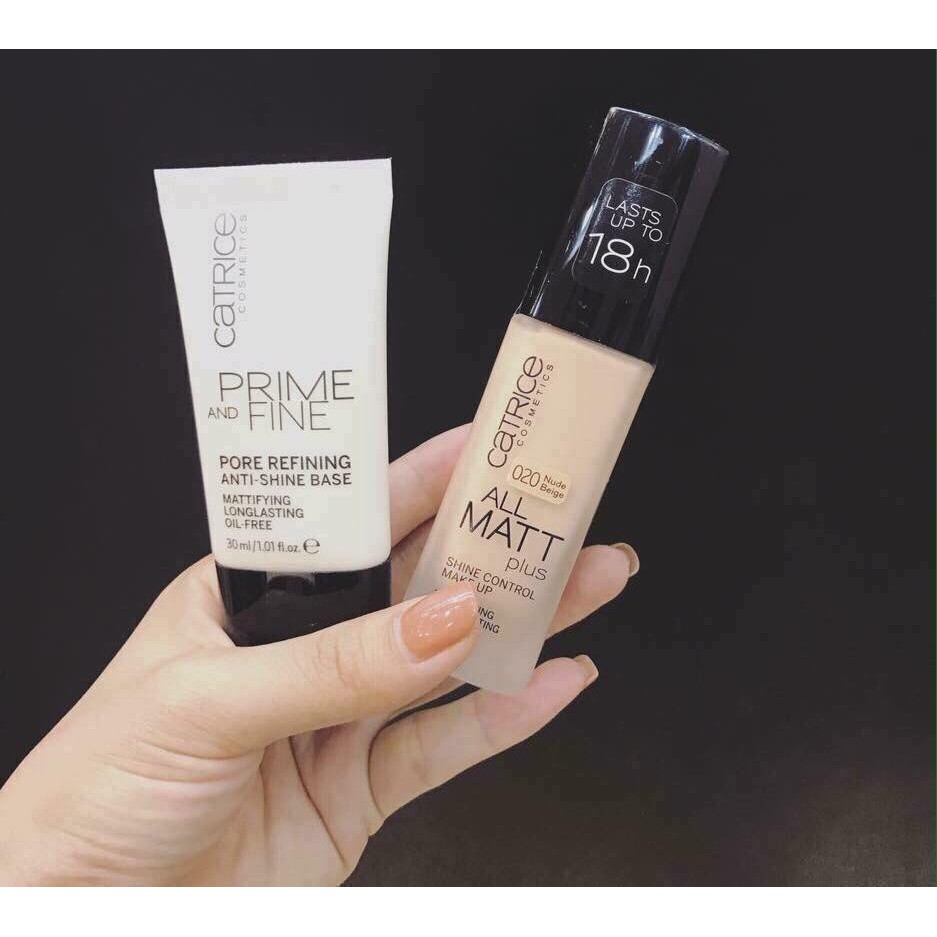 Catrice Prime and fine pore refining anti shine base (White) | Shopee ...