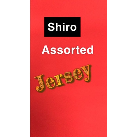 random basketball jersey by shiro | Shopee Malaysia