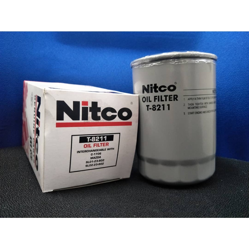 T-8211 / SL01-23-802 HINO 300 / MAZDA T3000 OIL FILTER / T-8211 / SL01 ...