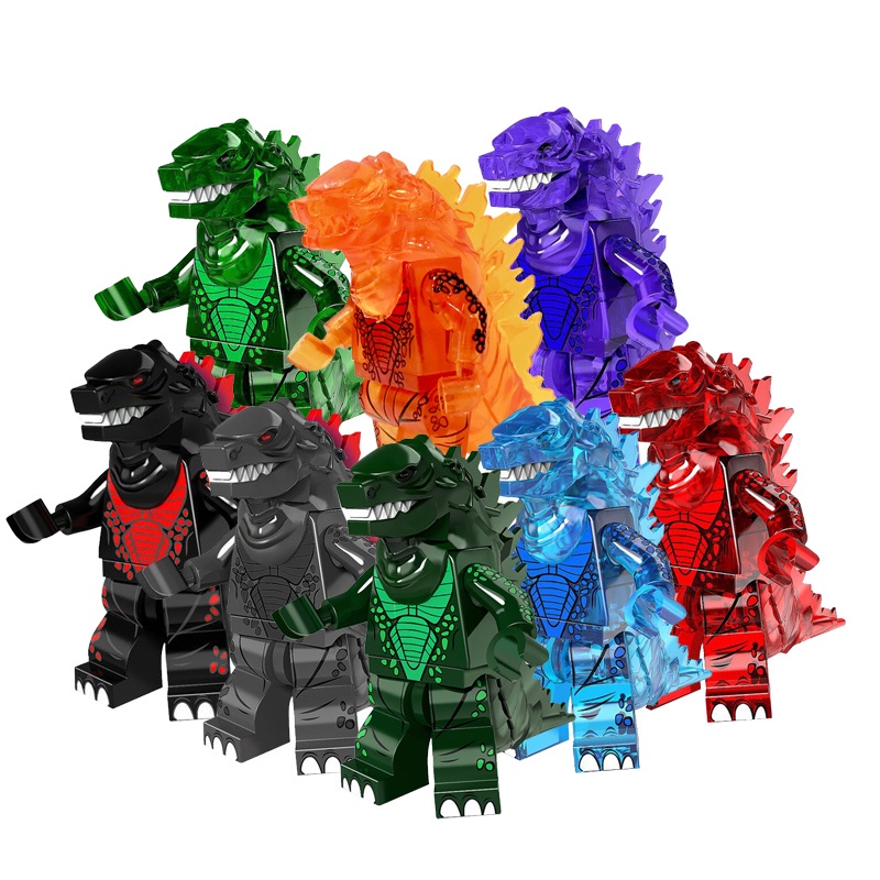 Godzilla Building Blocks Minifigurines Toys Gift | Shopee Malaysia