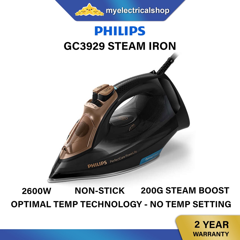 Philips GC3929 PerfectCare Steam iron GC3929/66 | Shopee Malaysia