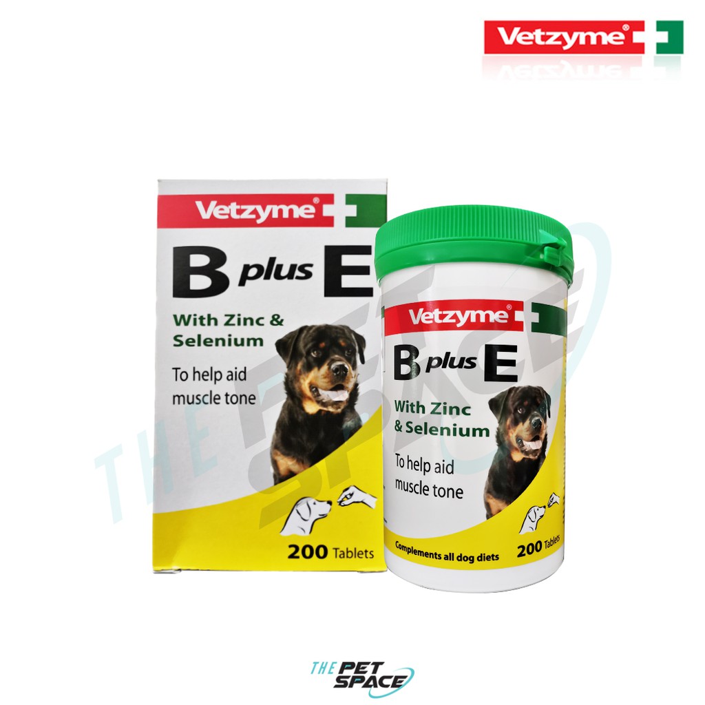 Vetzyme B Plus E with Zinc & Selenium 100 / 200 Tablets | Shopee Malaysia