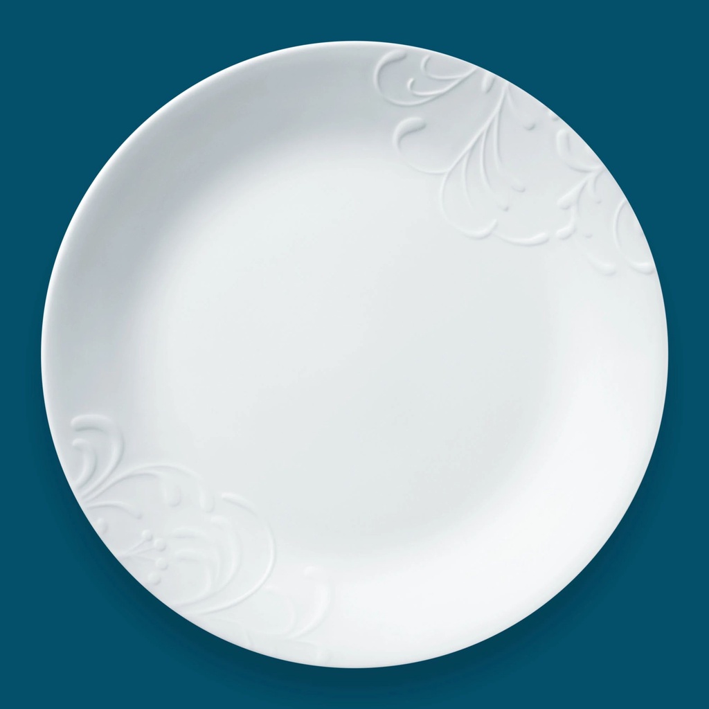 (Ready Stock) Corelle Madeline Embossed Dinner Plate (10.25") | Shopee ...
