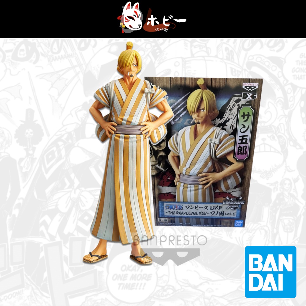 One Piece Sanji Wano Kuni DXF Banpresto Official Figure | Shopee Malaysia