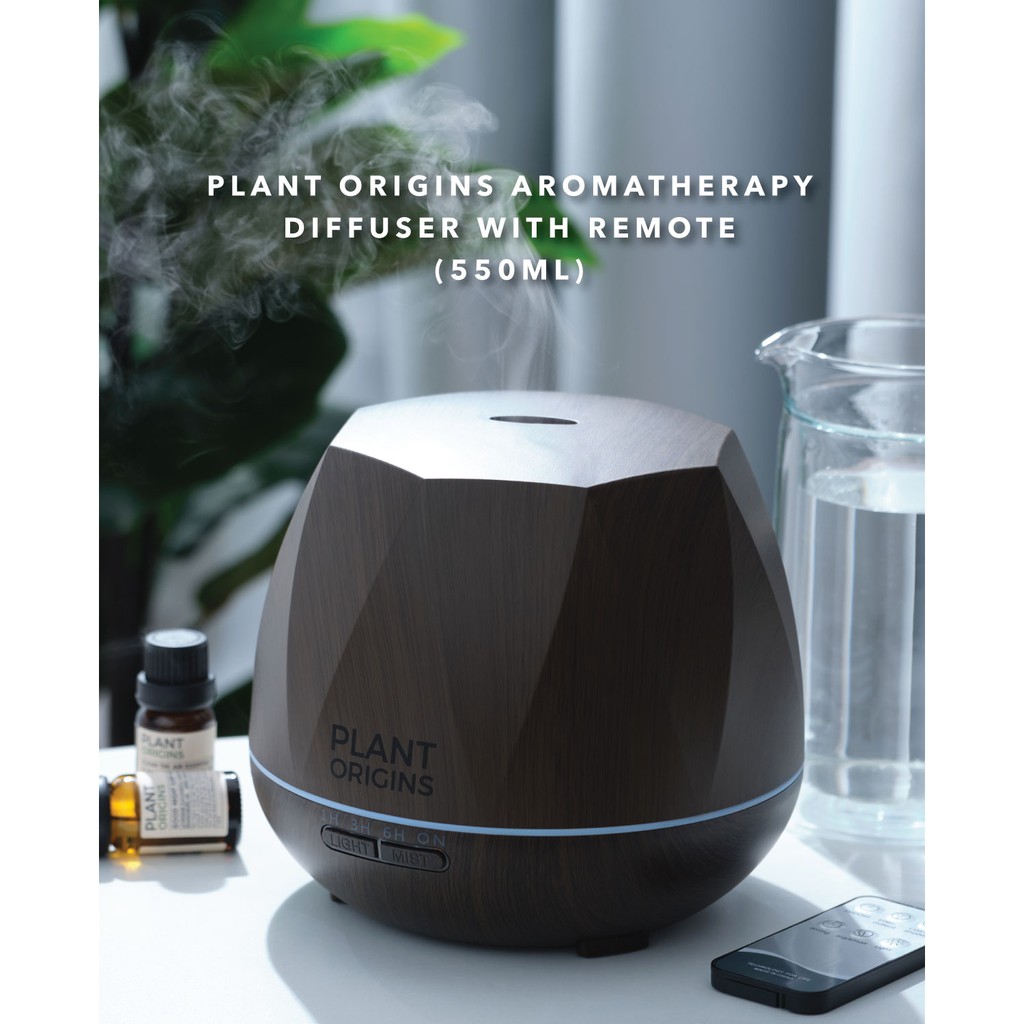 Plant Origins Aromatherapy Diffuser With Remote (550ml) | Shopee Malaysia