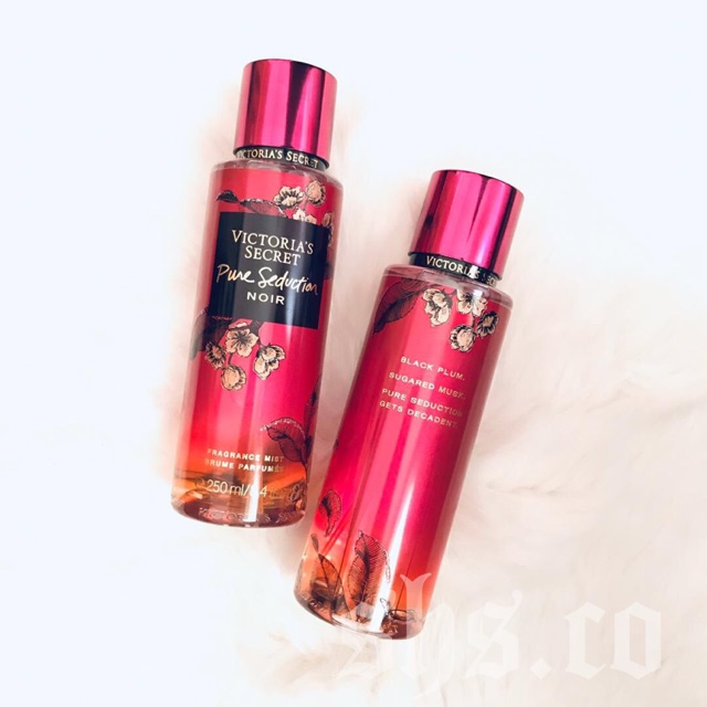 💖AUTHENTIC VICTORIA’S SECRET PURE SEDUCTION NOIR BODY MIST💖 | Shopee ...