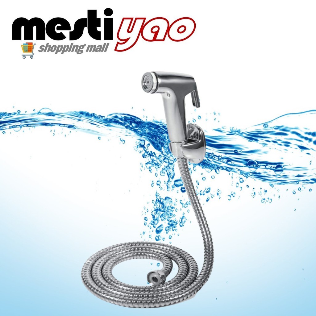 Modern Handheld ABS Chrome Hand Bidet Set (SY002)/Set Sembur Bidet ...