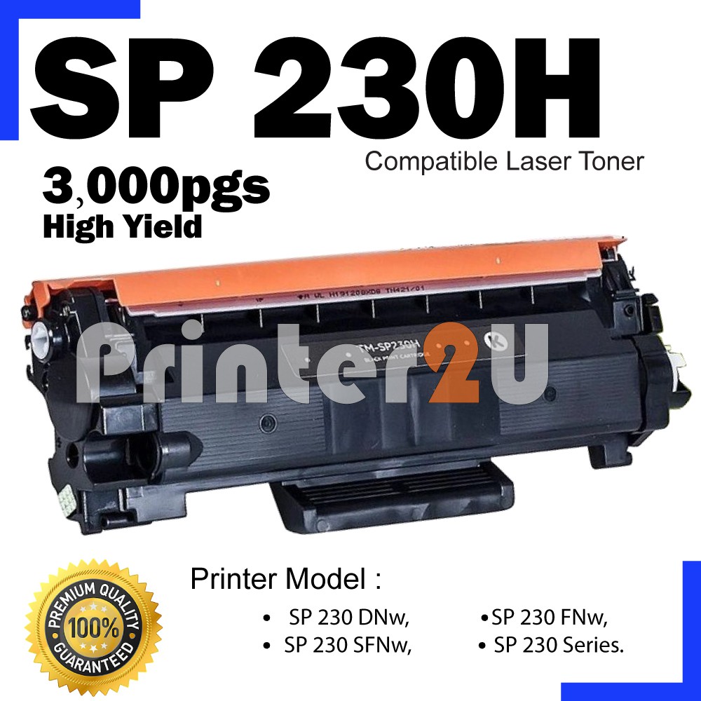 Compatible to Ricoh SP230H SP230 SP230HS 408294 TYPE SP230H SP230sfnw ...