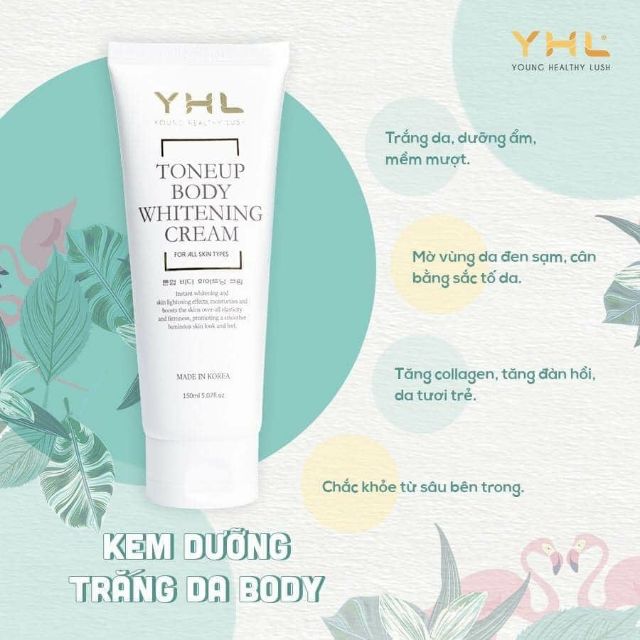 BODY YHL WHITE NUTRITION CREAM | Shopee Malaysia