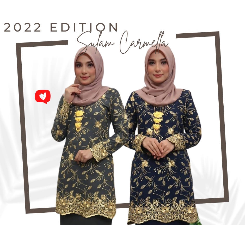 KURUNG SULAM CARMELLA (size S dan M) | Shopee Malaysia