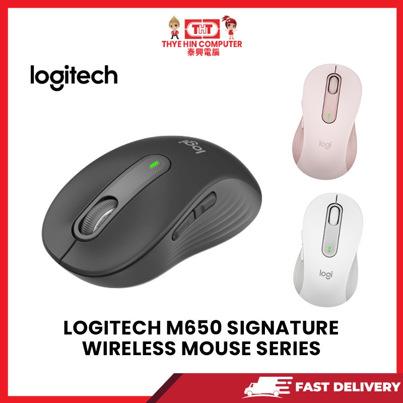 LOGITECH WIRELESS MOUSE M650 L (LARGE SIZE) | Shopee Malaysia