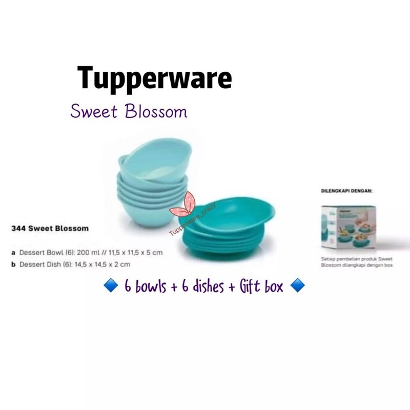 🔥Tupperware Sweet Blossom set🔥 | Shopee Malaysia