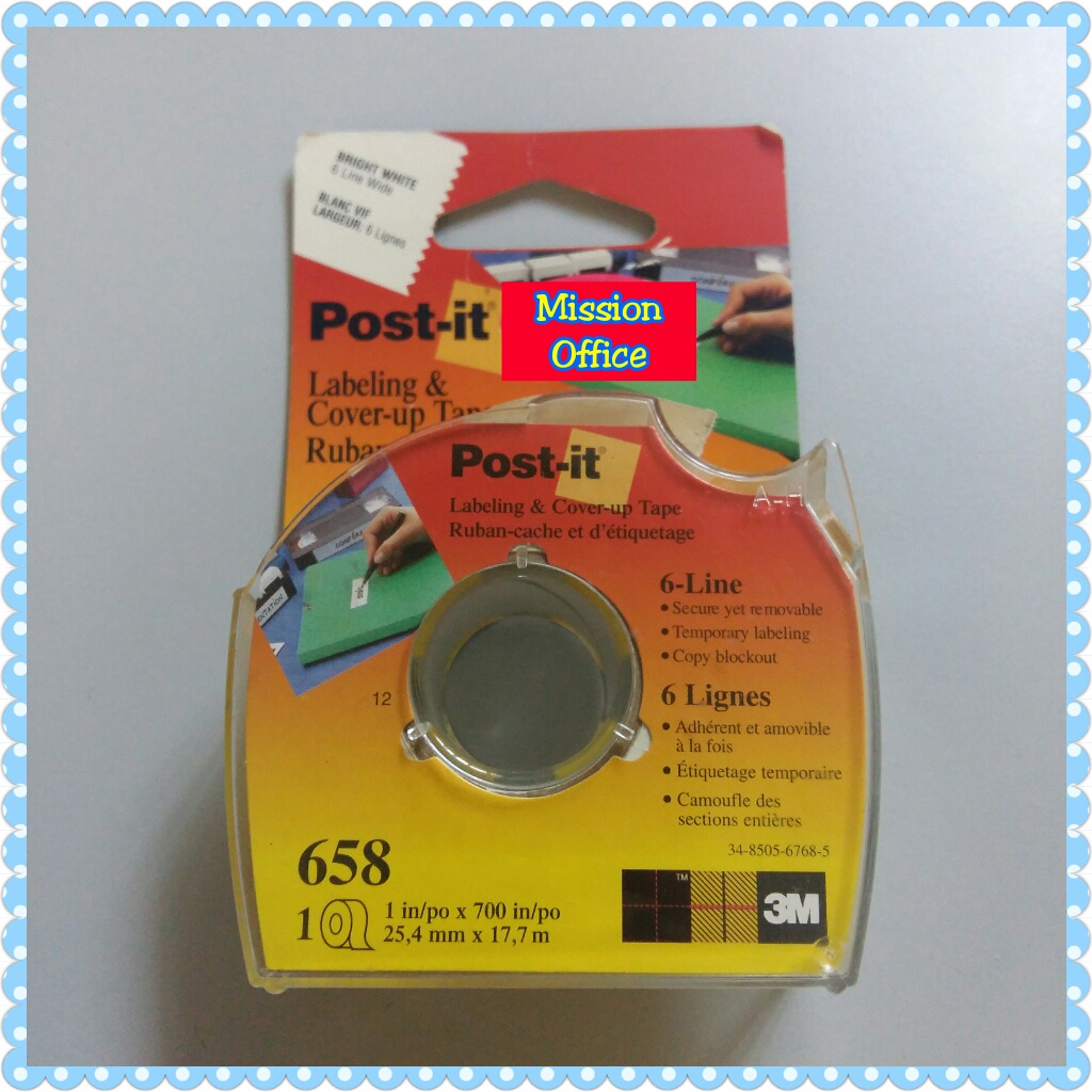 Labeling And Cover-up Tape (6 Line Wide) | Shopee Malaysia