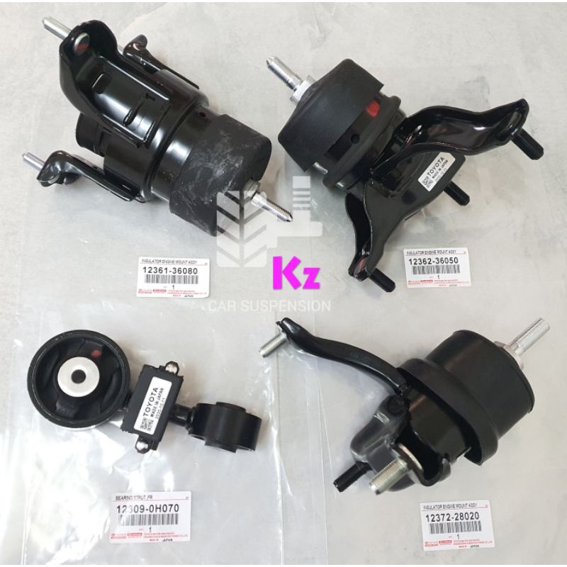 TOYOTA CAMRY 2012-2018 ACV51 2.0L - 4 IN 1 SET - ENGINE MOUNTING KIT ...