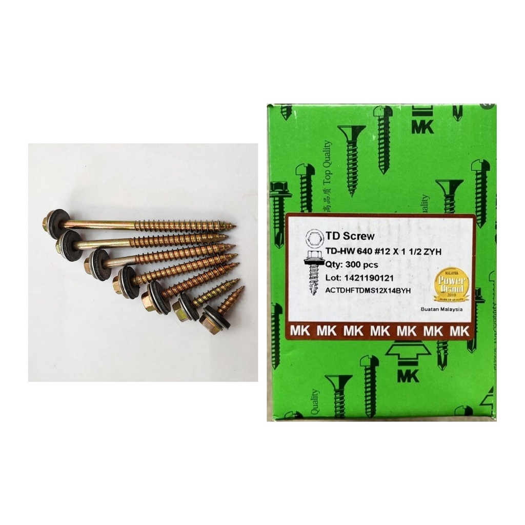 MK TD-HW 520/525/640/645/650/665/675 ZYH SELF DRILLING SCREW (READY ...