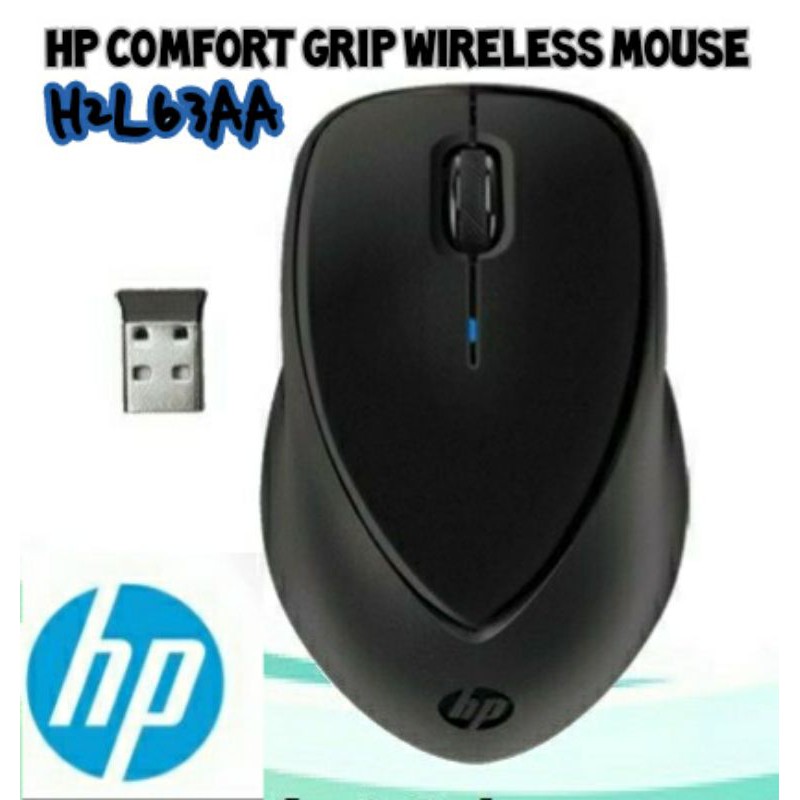 HP COMFORT GRIP WIRELESS MOUSE H2L63AA | Shopee Malaysia
