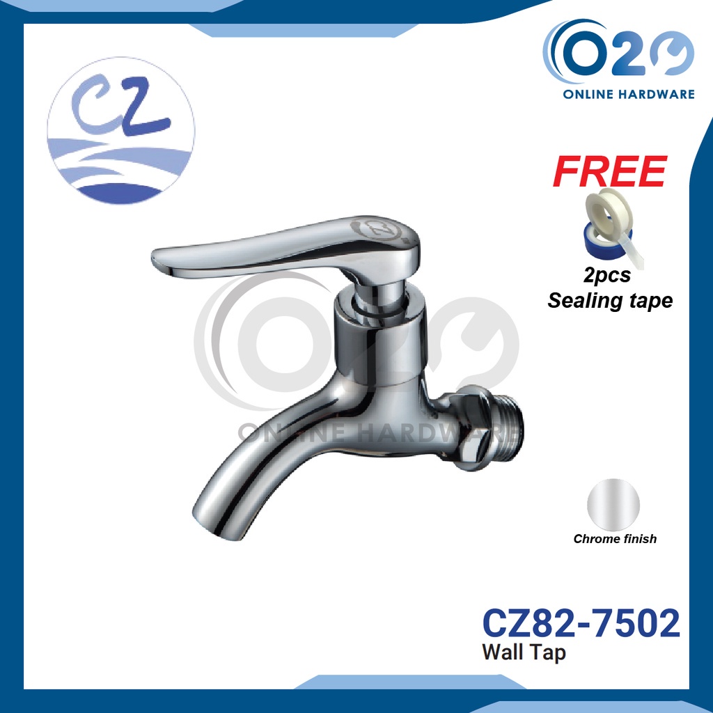 CZ Wall Tap Wall Bib Tap Toilet Water Tap Kepala Paip Air Water Tap ...