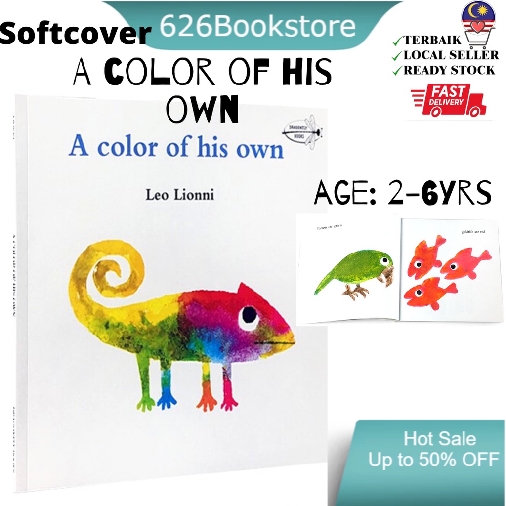[626Book] A Color Of His Own Softcover book A4 Size Bedtime Storybook ...