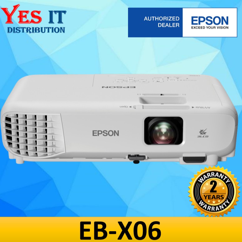 EPSON EB-X06 XGA 3600 LUMEN XGA 3LCD PROJECTOR EB X06 ( NOT CARRY BAG ...