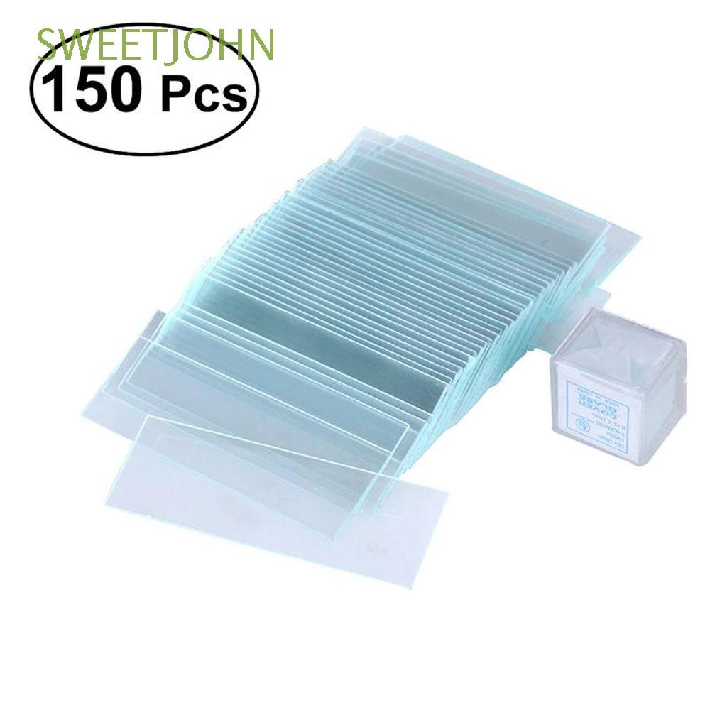 SWEETJOHN School Supplies Microscope Slides for Children Student Cover ...
