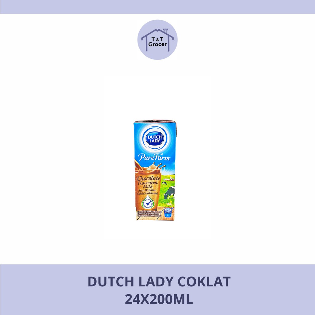 Dutch Lady 24x200ml (Coklat/ Full Krim/ Kopi/ Strawberri) | Shopee Malaysia