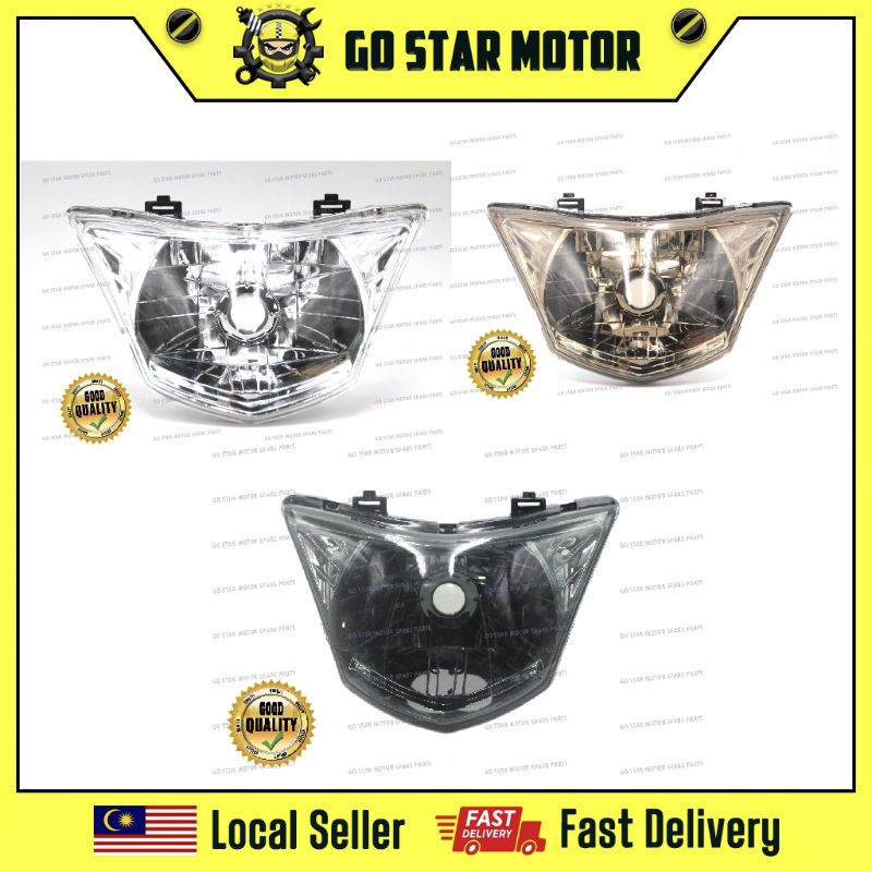 YAMAHA LC LC135 135LC V1 HEAD LAMP LAMPU DEPAN HEAD LAMP UNIT ( CLEAR / SMOKE / TINTED ...