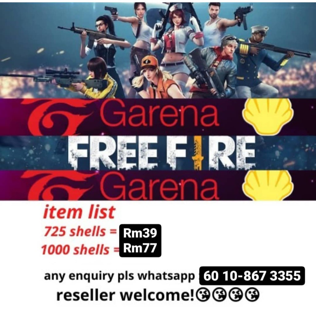 garena shells via codashop | Shopee Malaysia