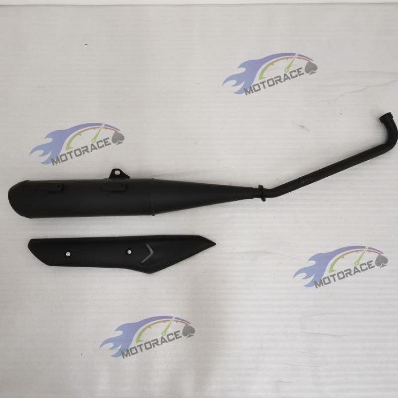 APIDO STD RACING EXHAUST PIPE WAVE ALPHA HONDA WITH SILENCER | Shopee ...