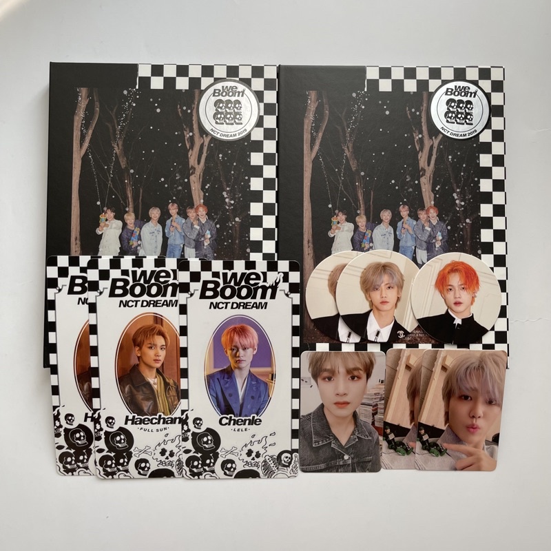 Nct DREAM WE BOOM JAEMIN HAECHAN PHOTOCARD - ALBUM SET BOOM VER ...