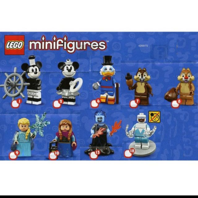 LEGO 71024 Disney Minifigures Series 2 Incomplete (9 packs) | Shopee ...