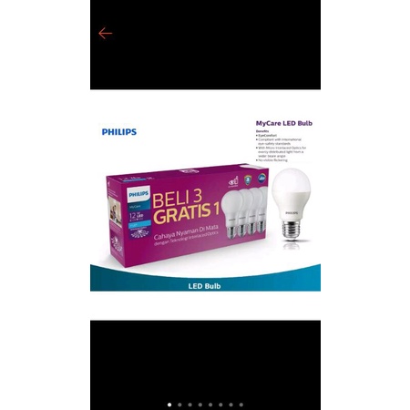 Philips LED Lights Buy 3 Get 1 Free 4pcs 6W (Bandung) | Shopee Malaysia