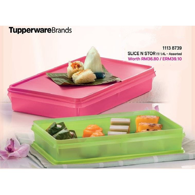 (Ready stock) Tupperware Slice n Stor 1.4L (2 Pcs) | Shopee Malaysia