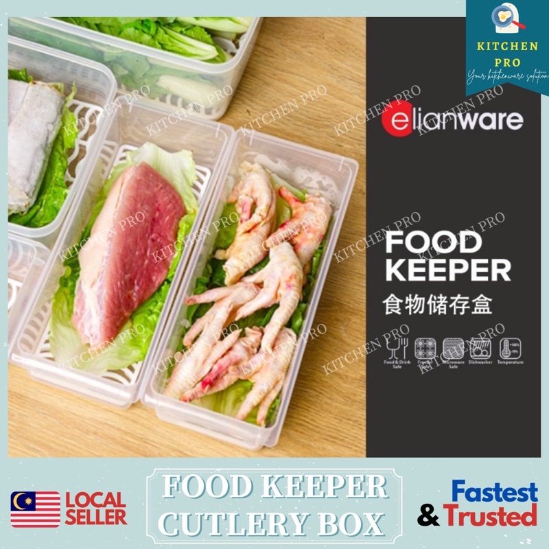 𝐊𝐈𝐓𝐂𝐇𝐄𝐍 𝐏𝐑𝐎 | ELIANWARE Rectangle/ Square/ Round Food Keeper/ Freezer ...