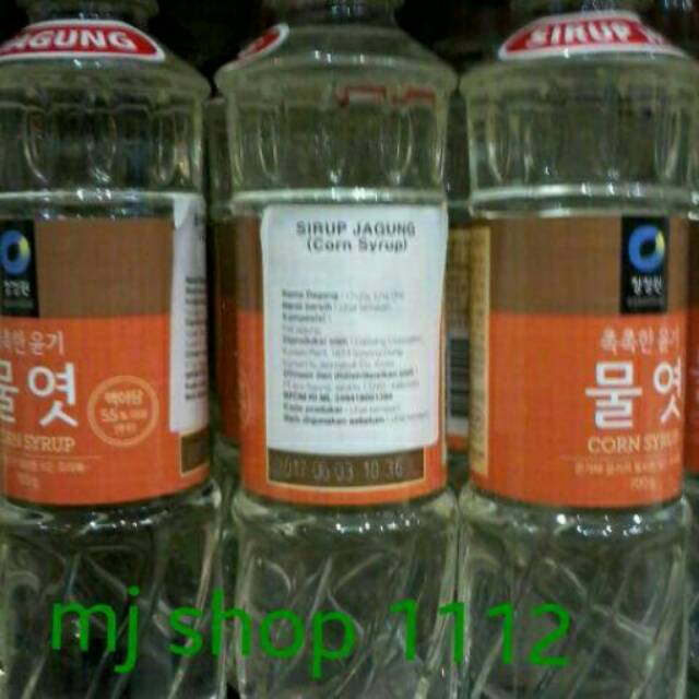 Corn Syrup / Miwon Corn Syrup Made In Korea 700 Gr / Liquid Sugar ...