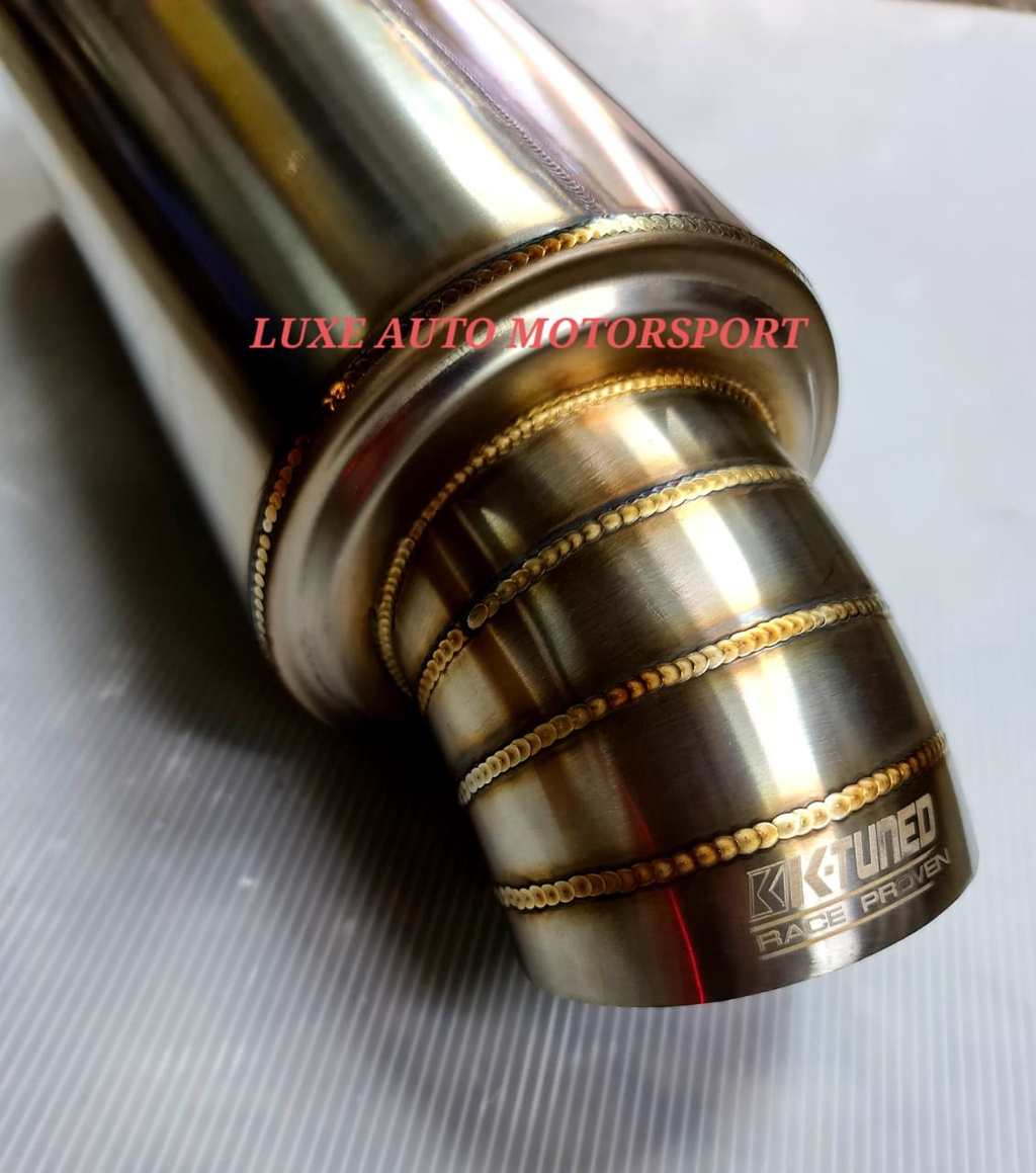 Exhaust K-Tuned SportMuffler Inlet 2/2.2/2.5/3" / SFlow (Guarranty Good ...