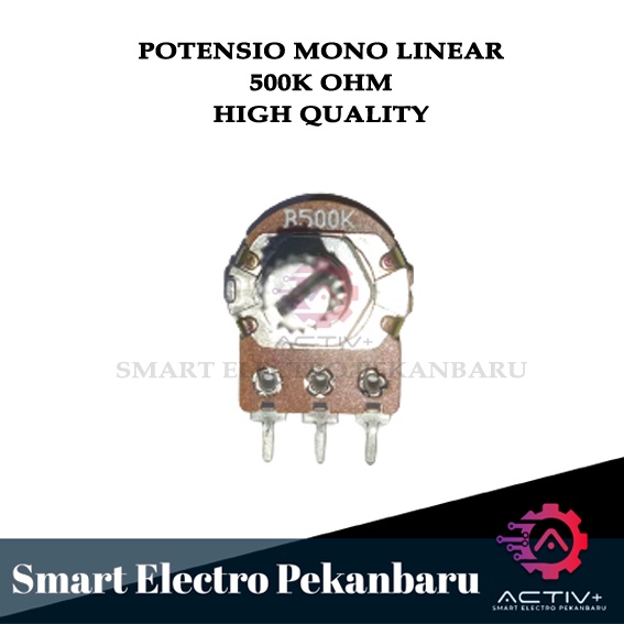Original 500K Ohm Mono Linear Potentio 500000 Ohm Potentiometer ...