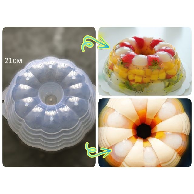 Doll Dress Jelly Kek Mould / Pudding Mould/ Acuan Kek Jelly/ Agar-Agar ...