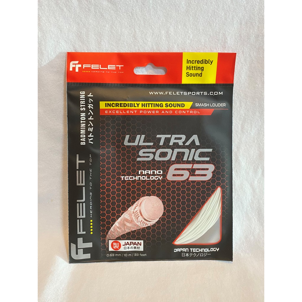 Felet Badminton String Ultra Sonic 63 | Shopee Malaysia