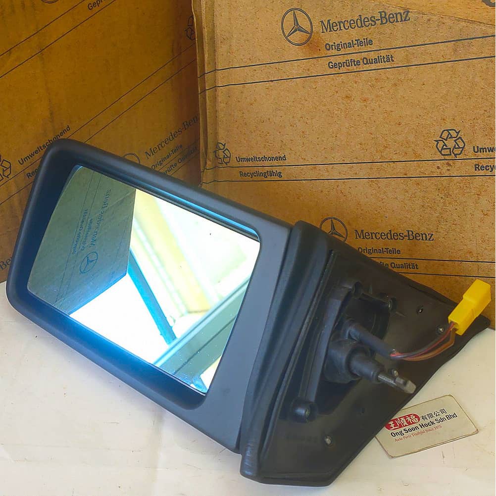 W124 W201 Mercedes Original Side Mirror Right housing Cover 124 810 ...