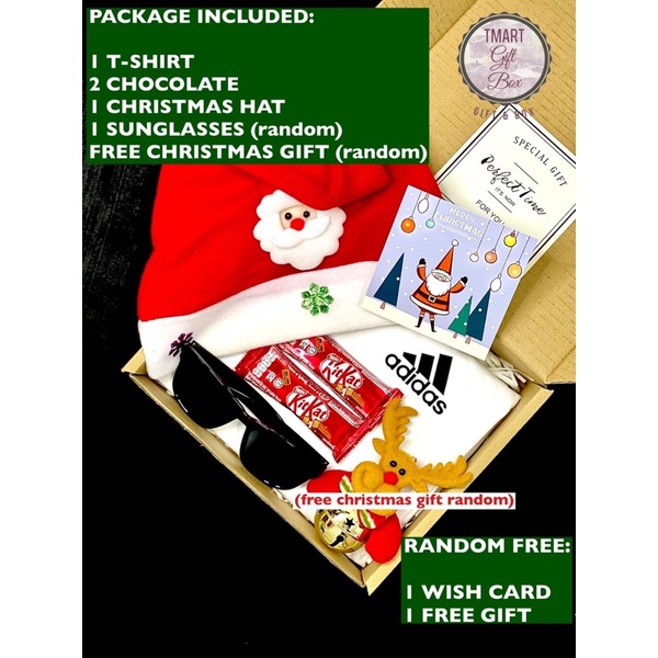 🎁Ready Stock🎁CHRISTMAS GIFT BOX TERMURAH🎁SET ADIDAS CHRISTMAS SURPRISE ...