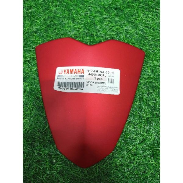 Yamaha Y15 V2 Visor (Red) Original | Shopee Malaysia