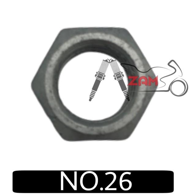 NVX 155 NUT WASHER FOR PULLEY CLUTCH 90201-16819 / 90201-163G6 / 90208 ...