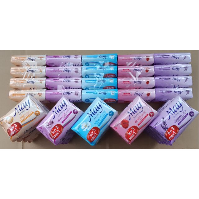 3+1 MAY BAR SOAP 4X75G | Shopee Malaysia