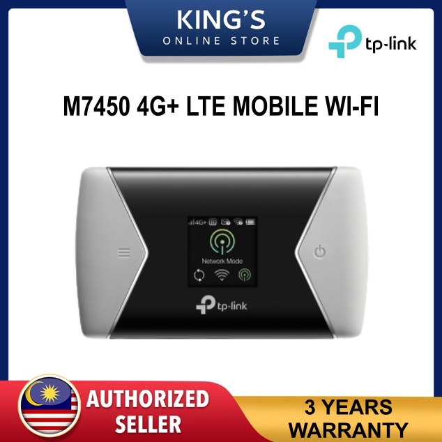 TP-LINK M7450 300Mbps LTE-Advanced Mobile Wi-Fi | Shopee Malaysia
