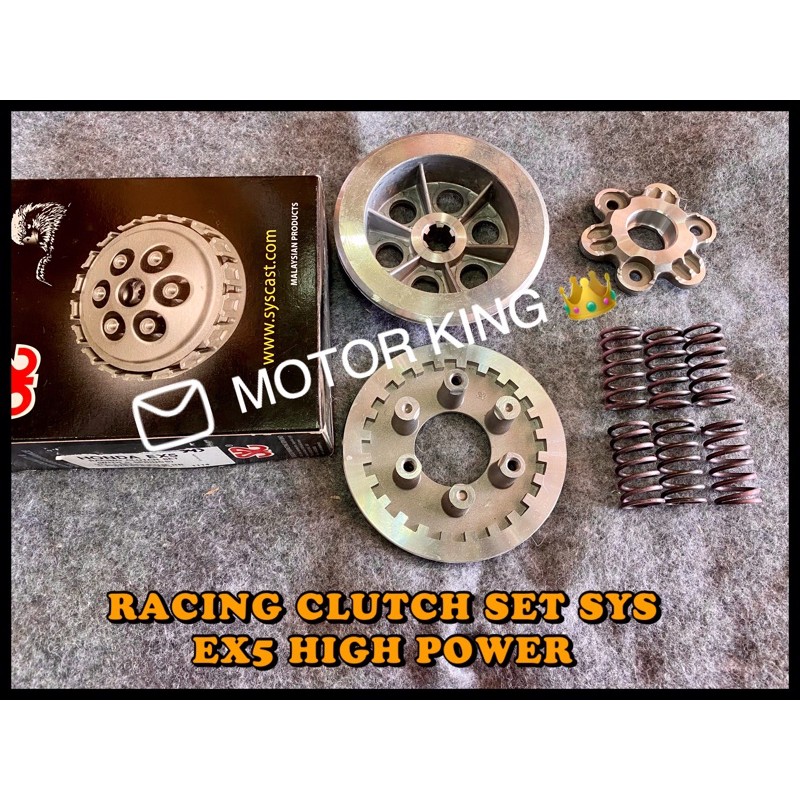 Racing Clutch Set SYS Honda Ex5 High Power Hyper Clutch With 6 Spring ...