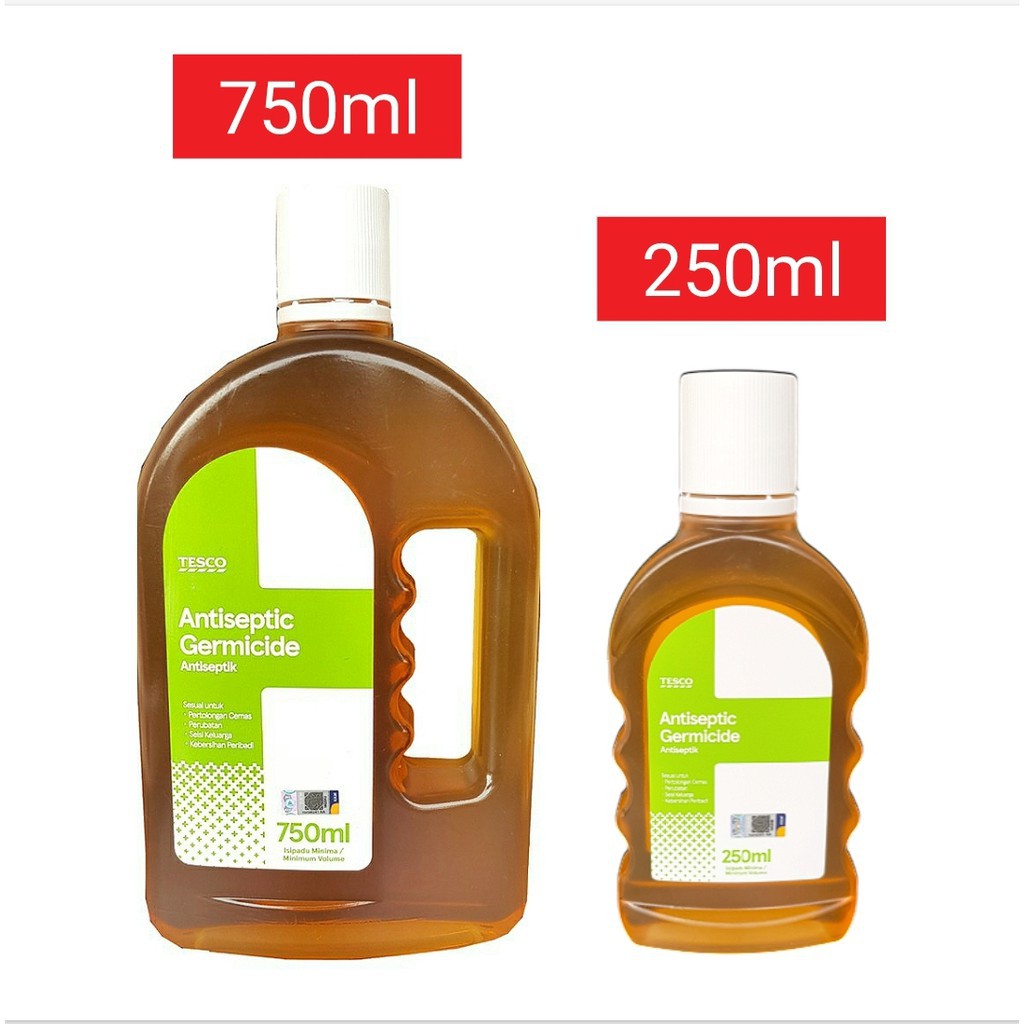 (short expiry clearance) Ready Stock- Tesco Antiseptic Germicide 250ml ...