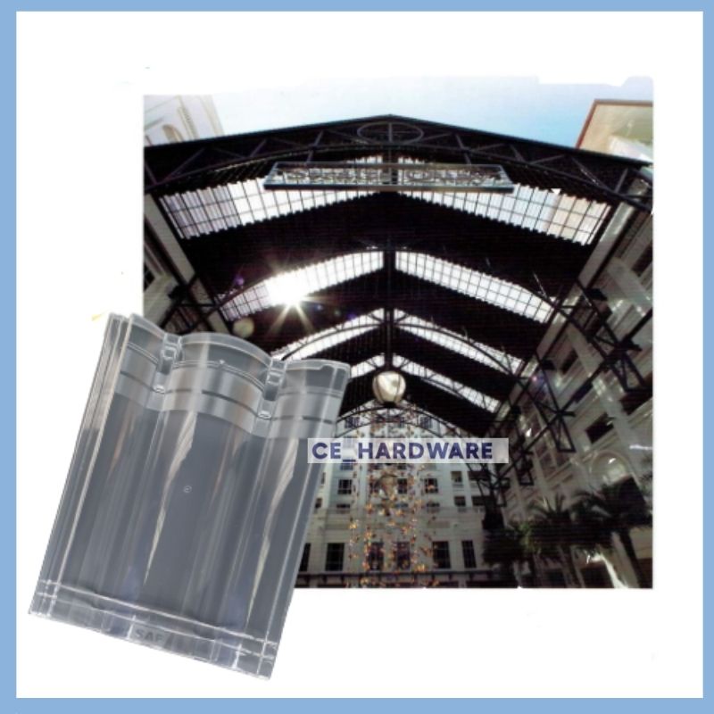 SAF Elabana Transparent Natural Light Roof Tile / Transparent Toplight ...