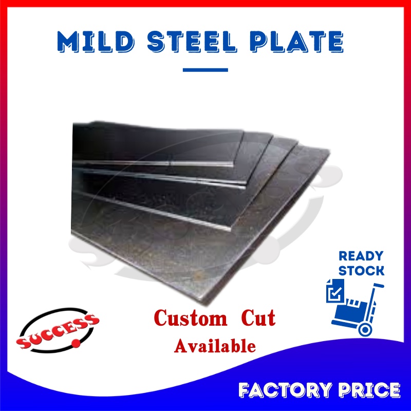 SUCCESS Mild Steel Plate Metal Sheet Plat Besi Plate 铁板 钢板 3.0mm ~ 6 ...